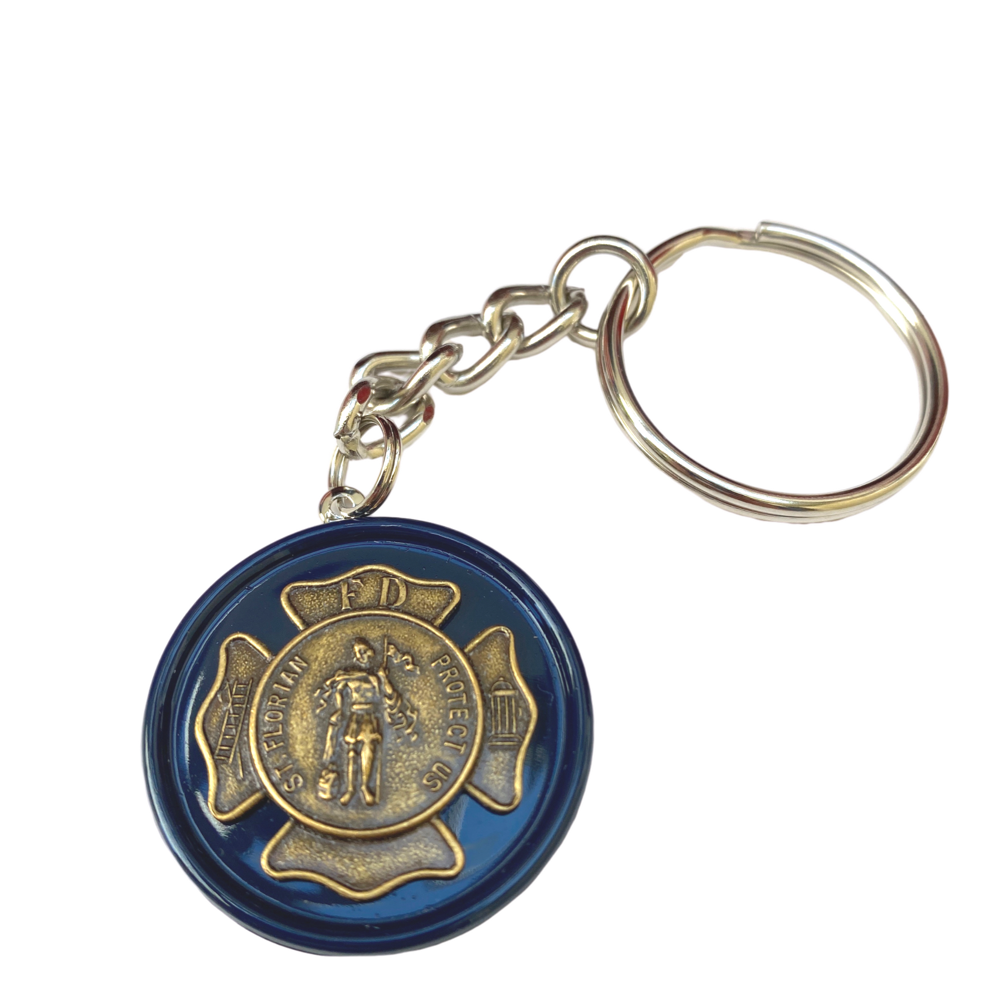 Firefighter key ring, Saint Florian Key Ring - Classic Legacy