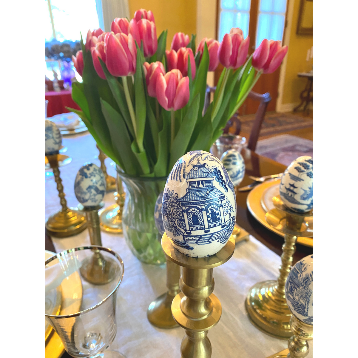 Easter Egg Blue Chinoiserie - Classic Legacy