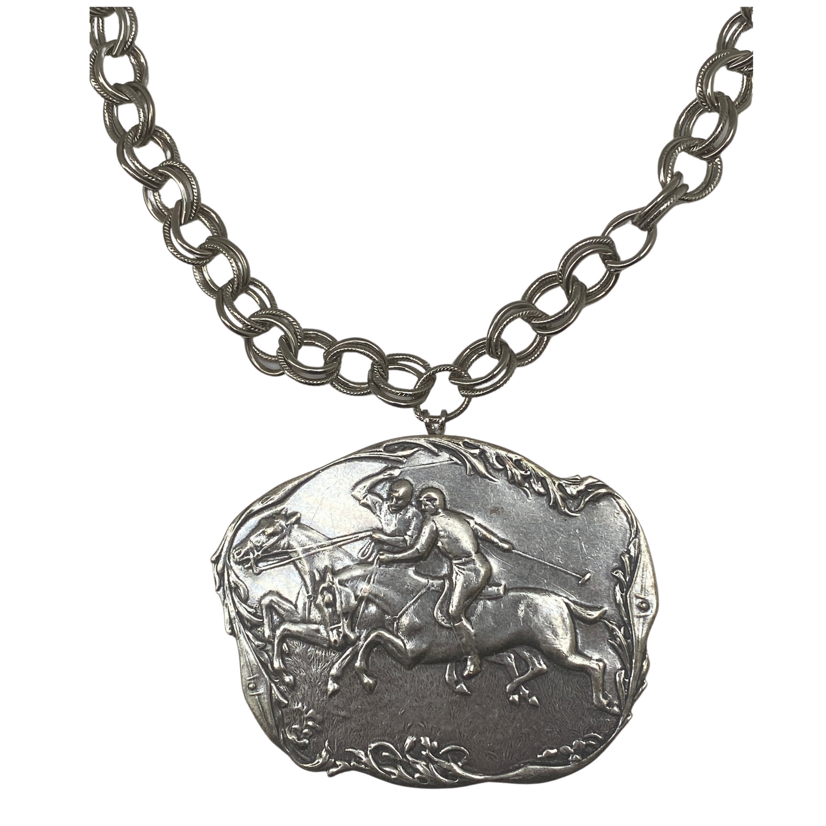 Silver Polo Necklace, Jewelry for Polo Equestrian – Classic Legacy