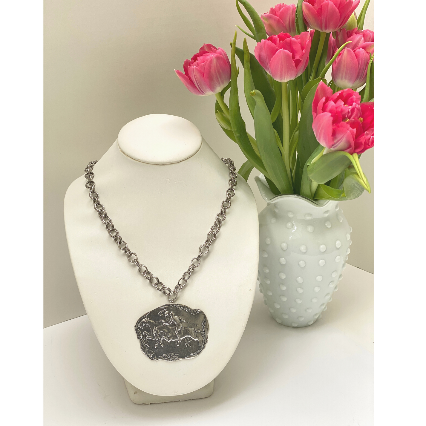 Silver Polo Necklace, Jewelry for Polo Equestrian – Classic Legacy