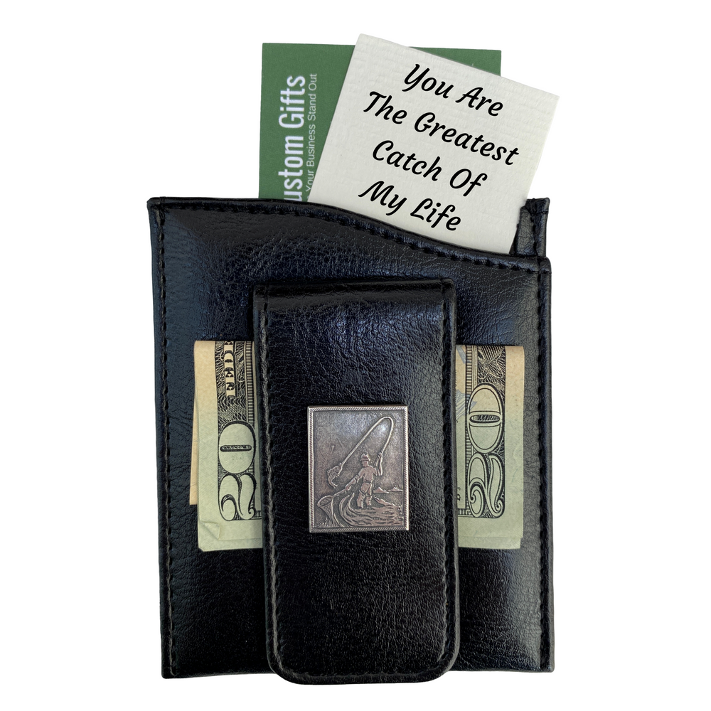 Money Clip, Fish, Fisherman theme - Classic Legacy