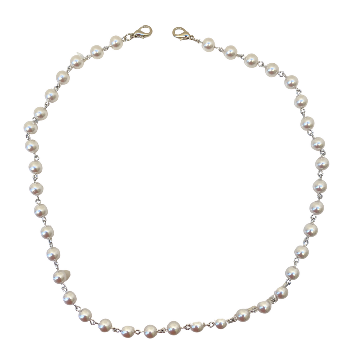 Faux Pearl Necklace Chain, Pearl Mask Chain - Classic Legacy