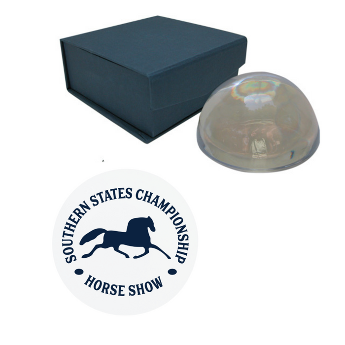 Crystal Domed Paperweight - Classic Legacy